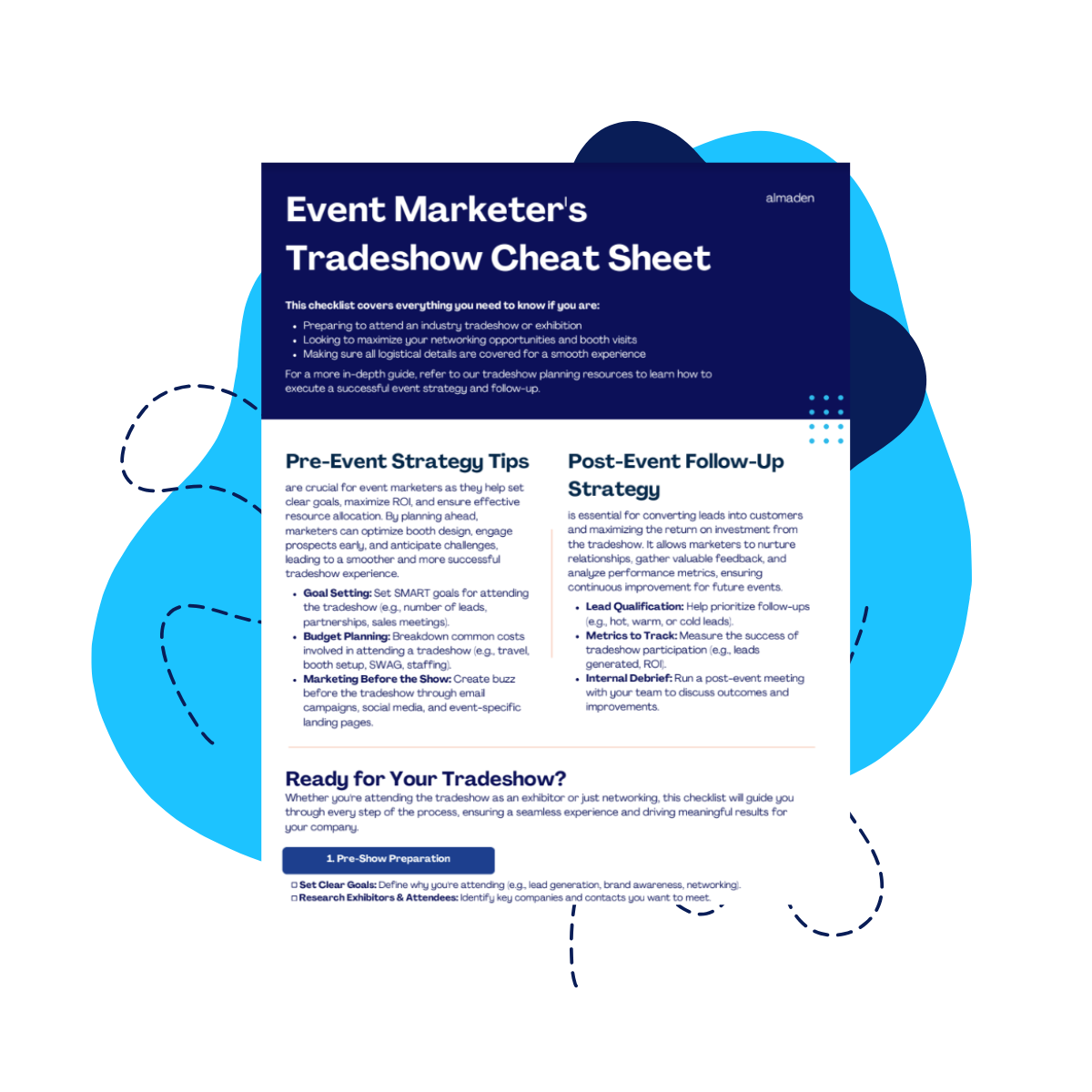 Event Planning Cheat Sheet